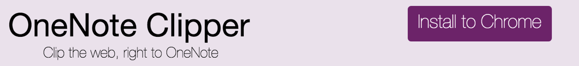 OneNote Clipper 2.0… – The Tech Blog of Dan Usher